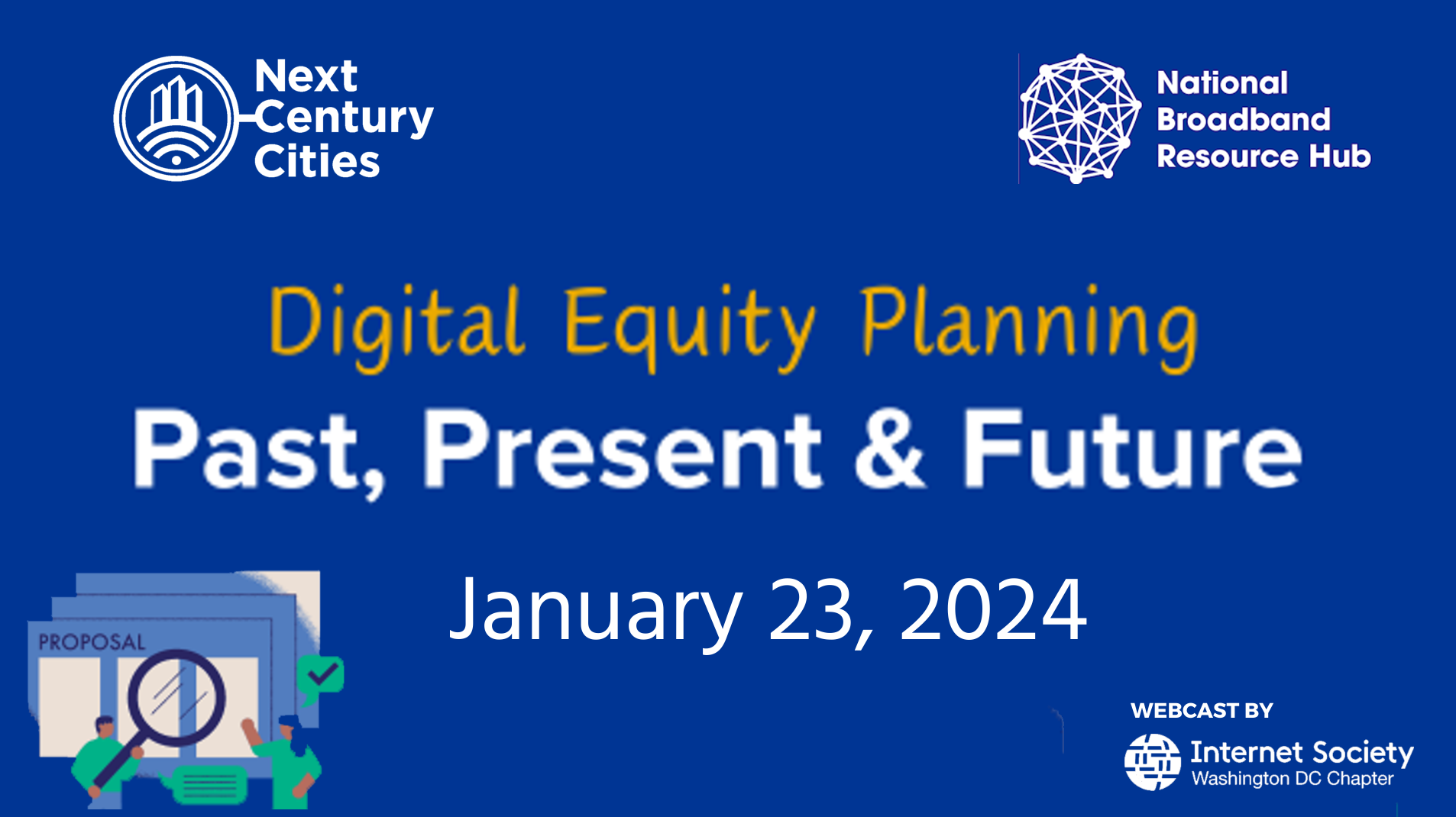 Digital Equity Planning: Past, Present, and Future on Livestream Digital Equity Planning: Past, Present, and Future on Livestream